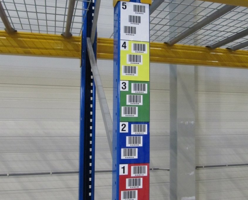 Combilabels - Shuttlestelling - Verma Warehouse Experts